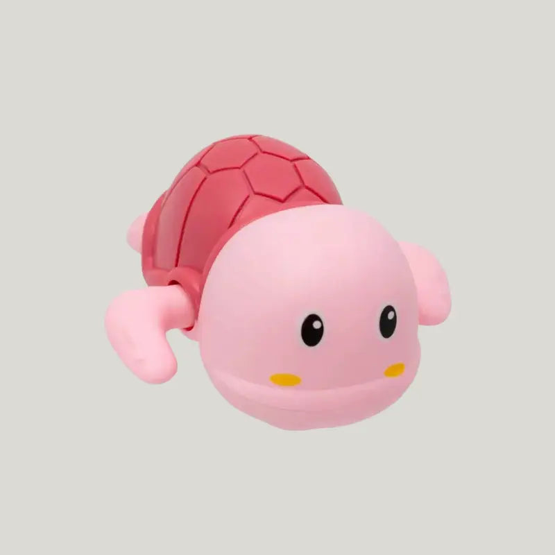 Brinquedo de Banho Tartaruga que Nada Rose Diversão e Estímulos na Hora ...